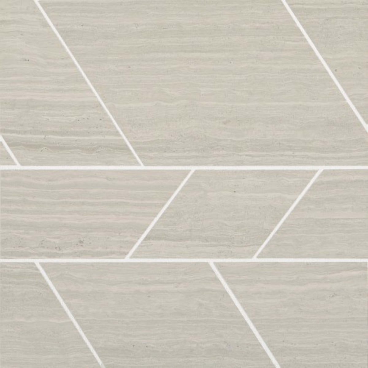 Limestone Collection in Chenille White Modern Linear Honed Natural ...