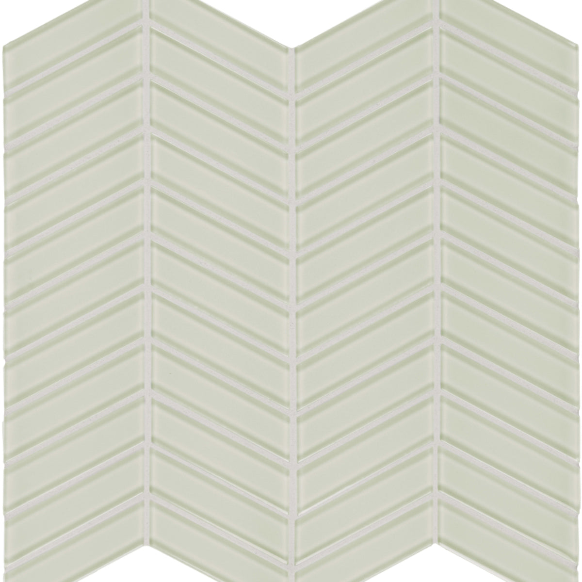 Element in Sand Chevron Mosaic Glass Tile — Atlanta Flooring Design Centers