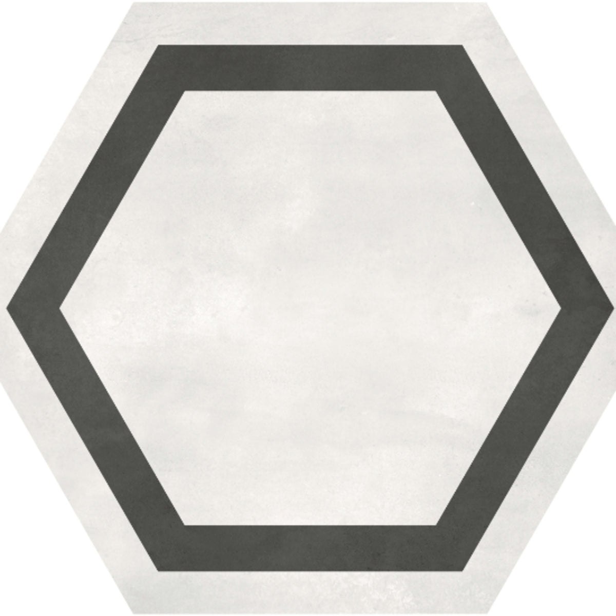 Form in Ivory Hex Frame Tile — Atlanta Flooring Design Centers