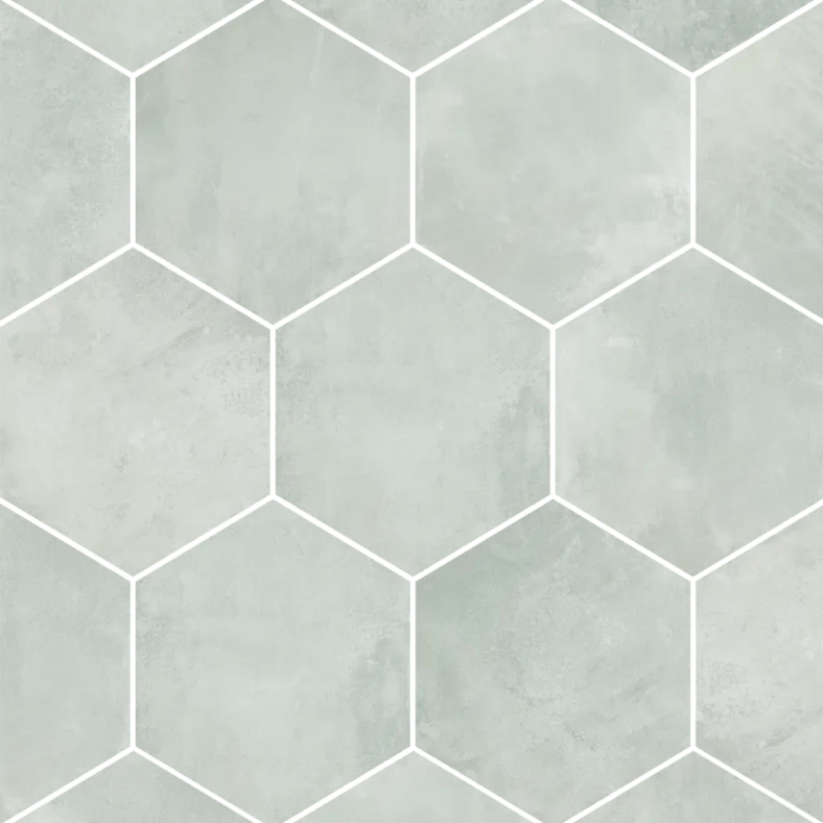 Icon in Silver Hex Tile — Atlanta Flooring Design Centers