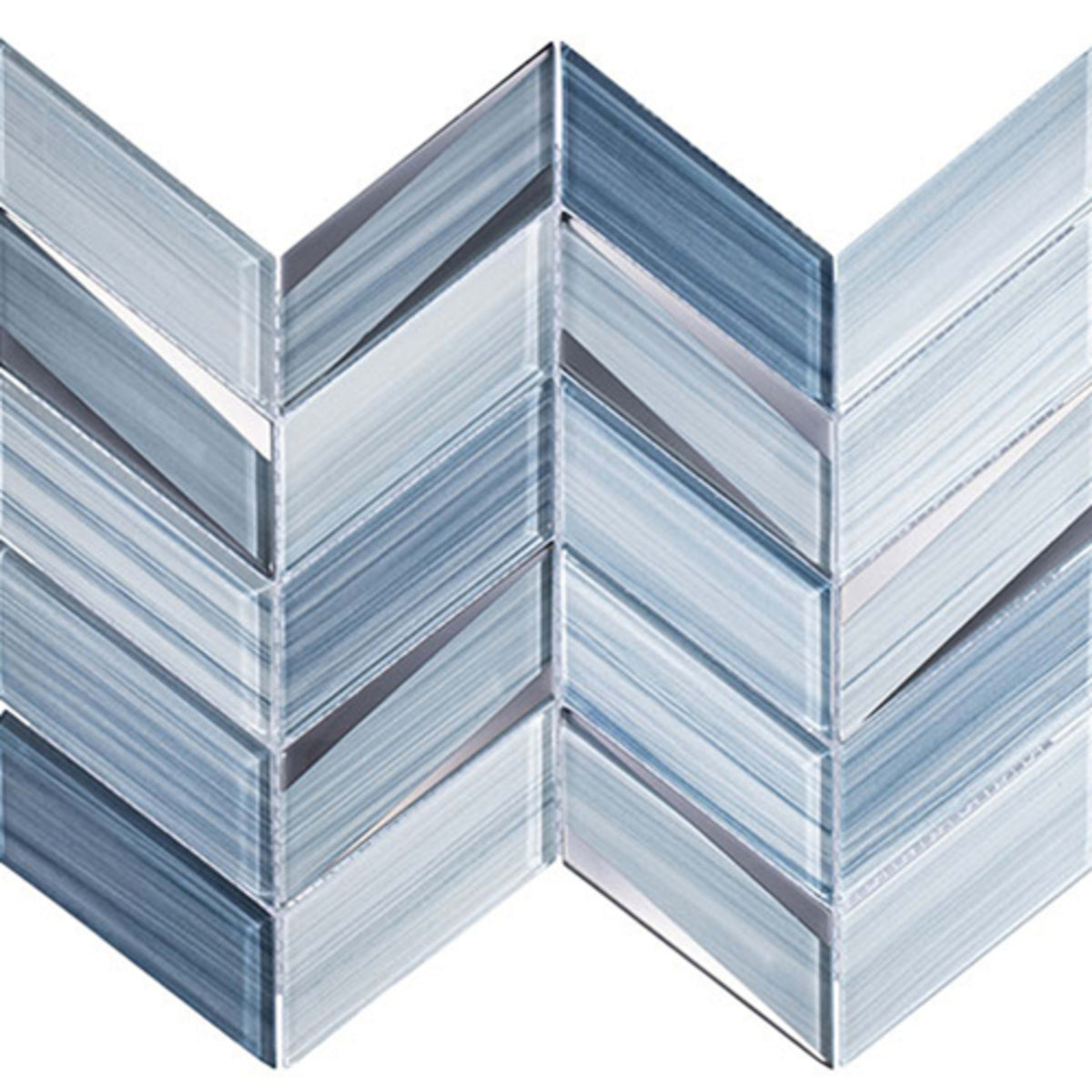 Kohala Collection in Oahu Blue Glass Tile — Atlanta Flooring Design Centers