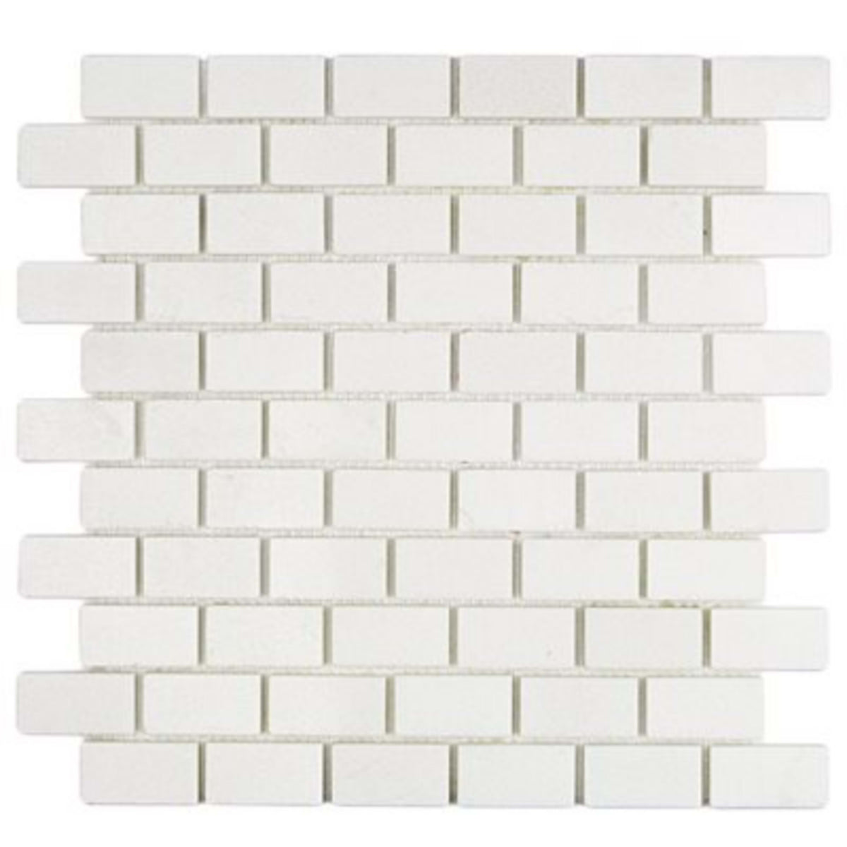 White Thassos in White Thassos 1x2 Brick Natural Stone — Atlanta ...
