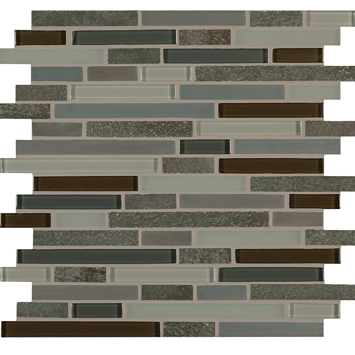 Ebb and Flow in Dusk And Dawn Linear Mix Glass Tile — Atlanta Flooring ...
